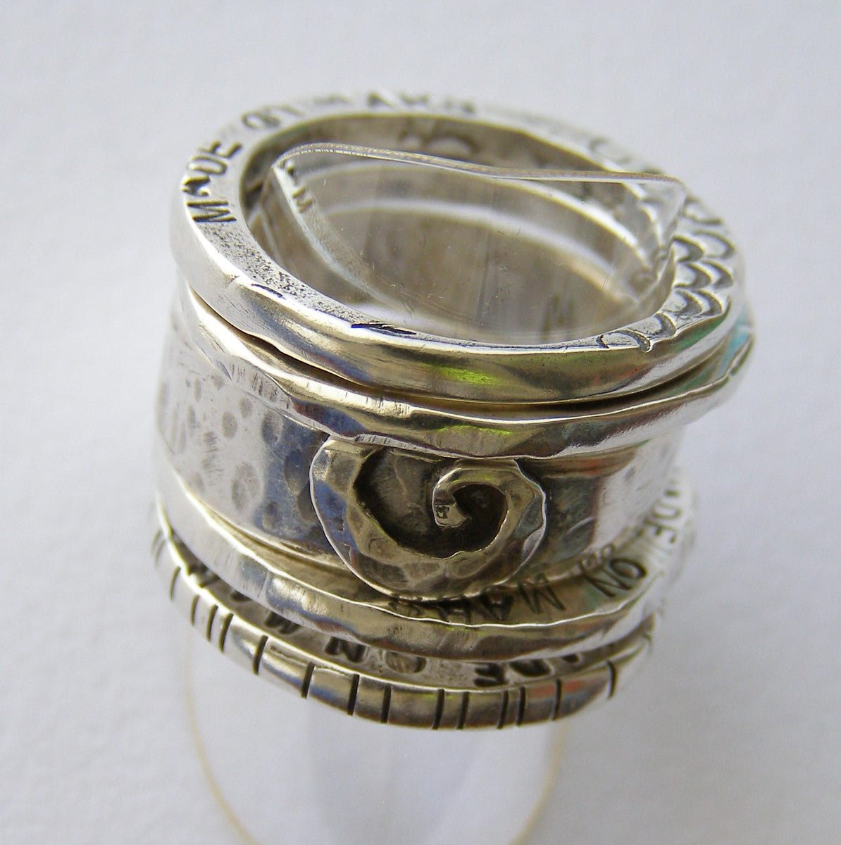 swirl ring – MAde On MArs Jewelry